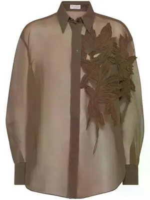 Brunello Cucinelli Sheer Tops