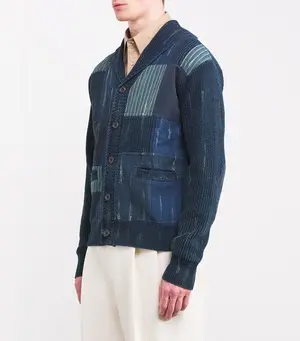 Polo Ralph Lauren Cotton Patchwork Cardigan