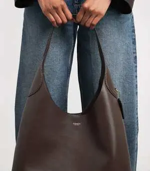 COACH Leather Brooklyn Shoulder Bag
