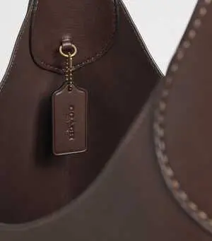COACH Leather Brooklyn Shoulder Bag