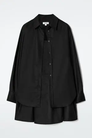 Cos Layered Trapeze Shirt Dress