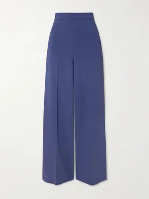 JOSEPH Alane Pleated Cady Wide-leg Pants