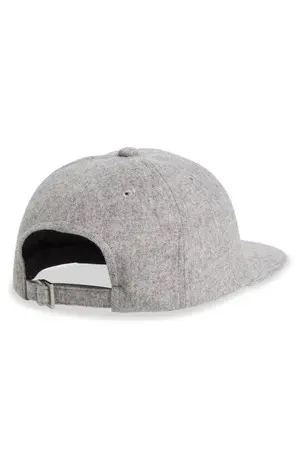 Jacquemus La Casquette Wool Blend Baseball Cap - Light Grey