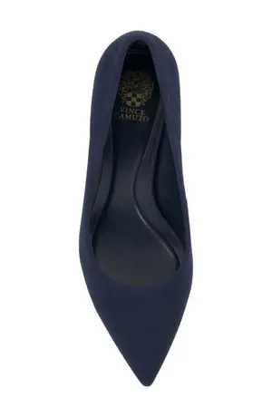 Vince Camuto Kehlia Pointed Toe Pumps - Deep Navy Torsue