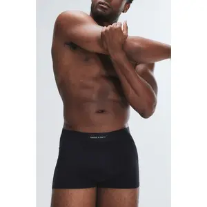 SAVAGE X FENTY Trunks Boxer Briefs - Black Caviar