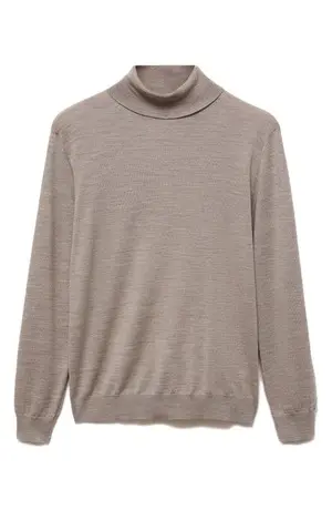 Mango Wool Turtleneck Sweater