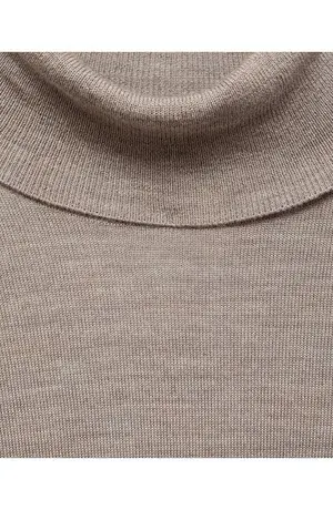 Mango Wool Turtleneck Sweater