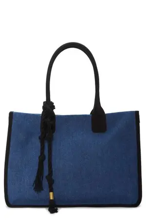Vince Camuto Orla Denim Tote