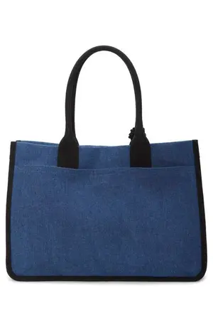 Vince Camuto Orla Denim Tote