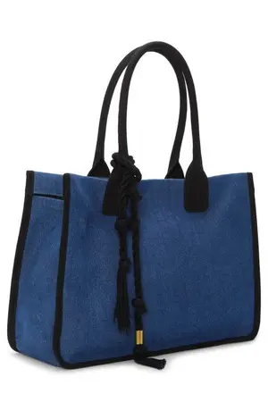 Vince Camuto Orla Denim Tote