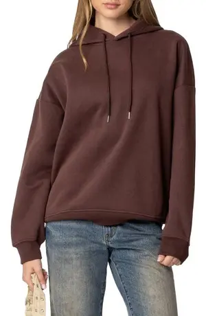 EDIKTED San Antonio Graphic Hoodie