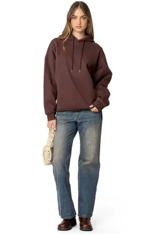 EDIKTED San Antonio Graphic Hoodie