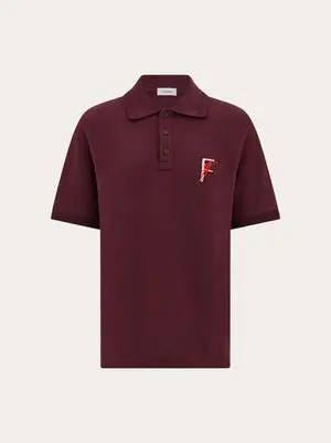 FERRAGAMO Cotton Polo Shirt Red