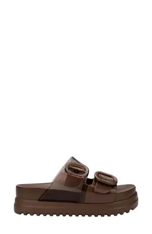 Melissa Cozy Platform Sandals - Brown