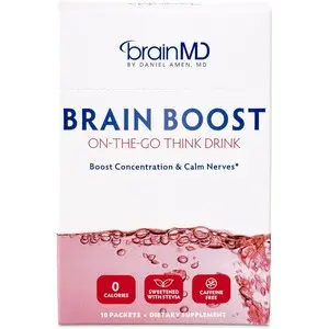 BRAINMD Brain Boost On-the-go 1 Box / 10 Packets - One-color