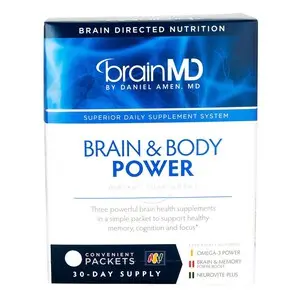 BRAINMD Brain & Body Power 60 Packets - One-color