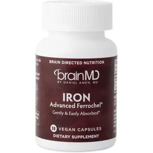 BRAINMD Iron 30 Capsules - One-color