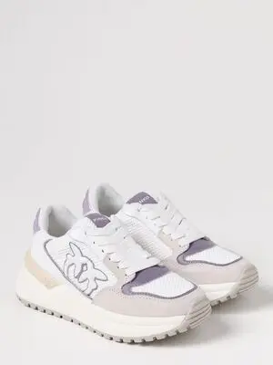 Pinko Lace-up Sneakers - White