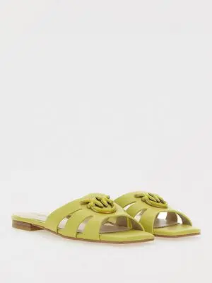 Pinko Heeled Sandal - Yellow