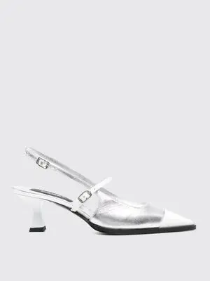 Carel Silver Tone Pumps