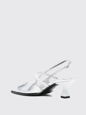 CAREL Metallic Slingback Pumps - Silver