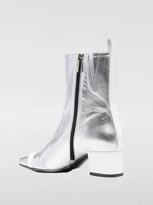 CAREL Metallic Ankle Boots - Silver