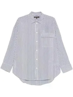 Michael Kors Stripped Poplin Shirt