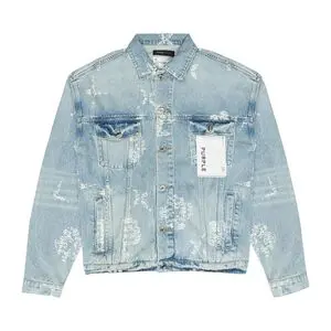 PURPLE BRAND Type Monogram Denim Jacket