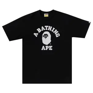 A BATHING APE X God Selection Xxx College Tee - Black