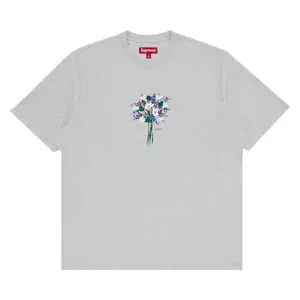 Supreme Bouquet Short-sleeve Top 'stripe - Grey
