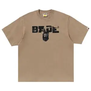 A BATHING APE Army Relaxed Fit Tee 'beige - Tan