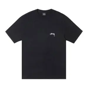 StÜssy Smooth Stock Tee - Black