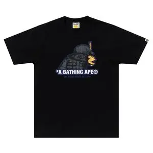 A BATHING APE Samurai Tee - Black