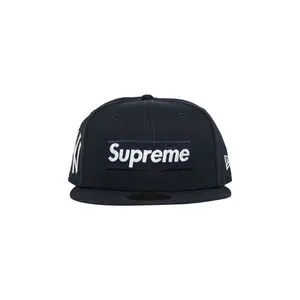 Supreme X Mlb Teams Box Logo New Era Cap - Blue