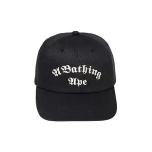 A BATHING APE Panel Cap - Black