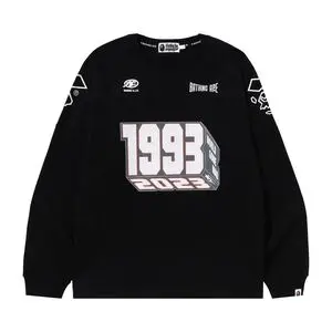 A BATHING APE Football Relaxed Fit Long-sleeve Tee