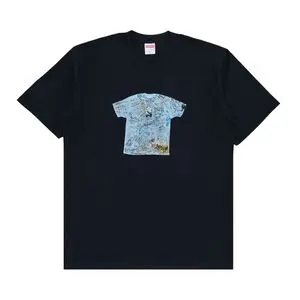 Supreme First Tee 'navy - Blue