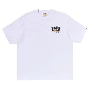 A BATHING APE Hand Draw Relaxed Fit Tee - White
