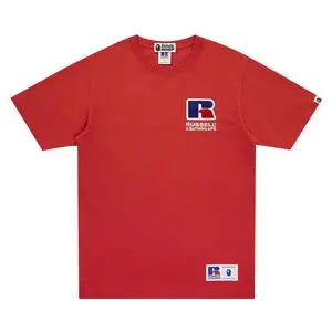 A BATHING APE X Russell Athletic College Tee