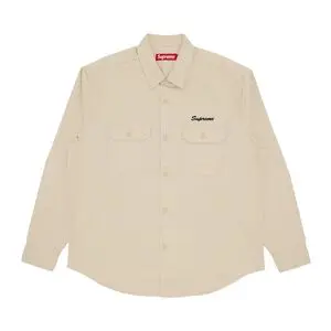 Supreme Our Lady Work Shirt 'khaki - Tan