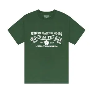 DENIM TEARS Adg Tee 'washed - Green