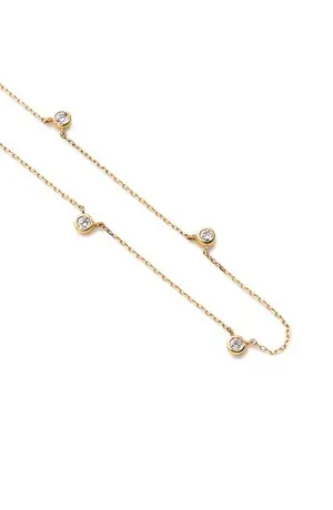 ANA LUISA Diamond Station Necklace