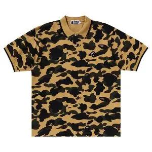 Bape Button Down Polos For Men