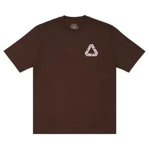 PALACE P-3 Outline T-shirt 'nice Brown' Brown