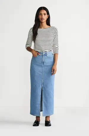 Lands' End Zip Up Skirts