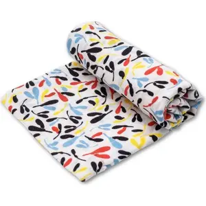 ETTA LOVES Xl Sycamore Sensory Organic Cotton Muslin Blanket - Sycamore Print