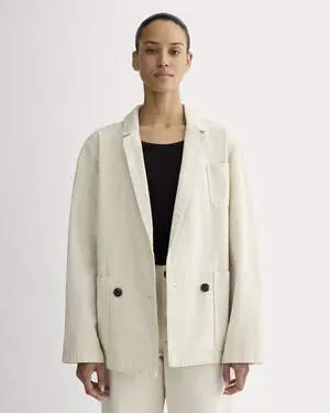 Everlane Button Detailed Blazers For Women