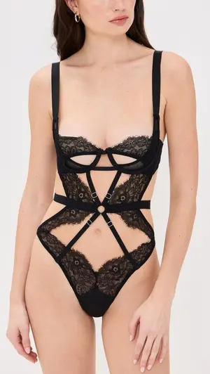 THISTLE AND SPIRE Minna Thong Bodysuit