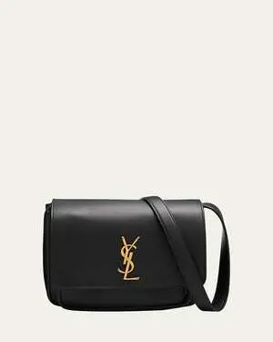 Saint Laurent Niki Flap Crossbody Bag - Noir