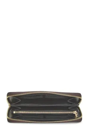 LOUIS VUITTON Monogram Reversed Zippy Continental Wallet - Brown